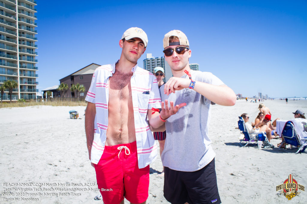 Zeta Psi Virginia Tech fraternity Beach Weekend