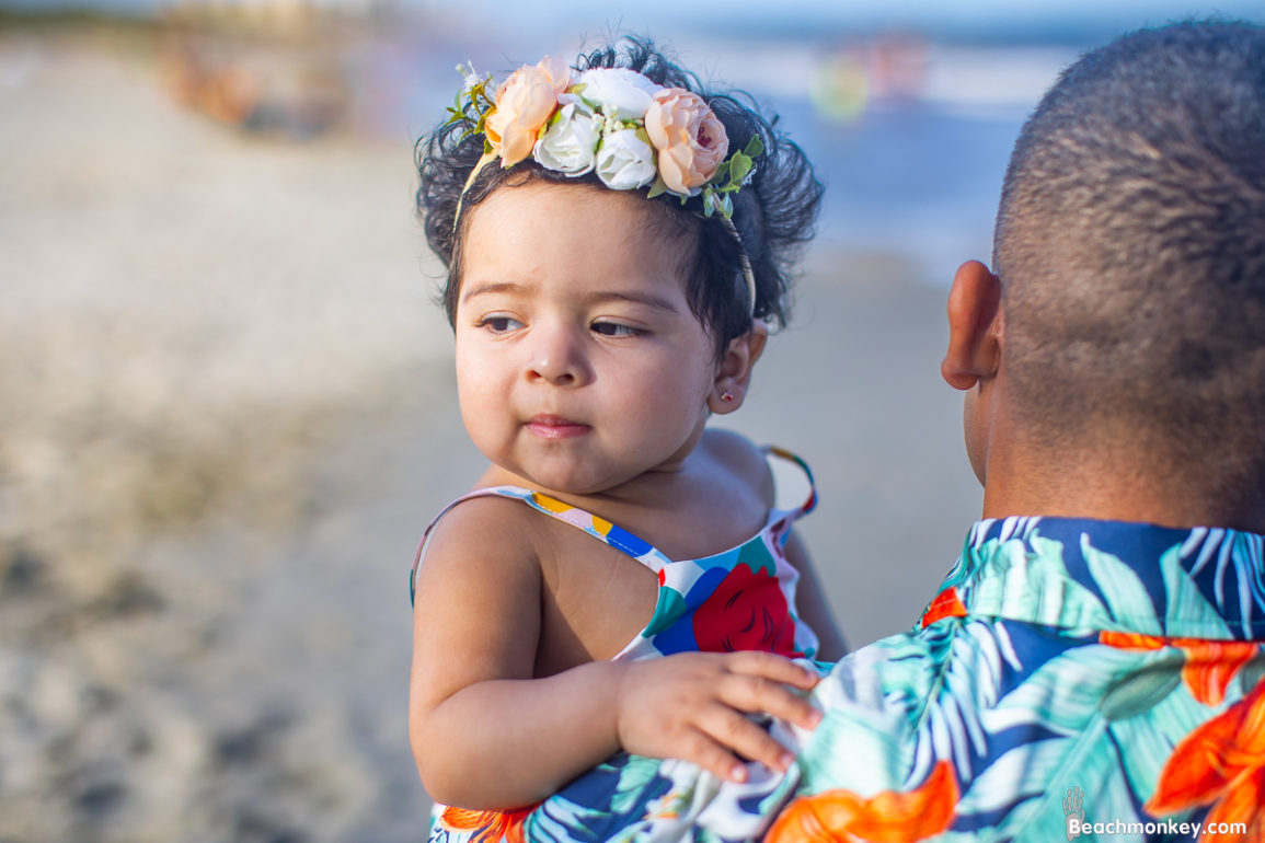 A family photo shoot in Myrtle Beach, SC with Adela's family