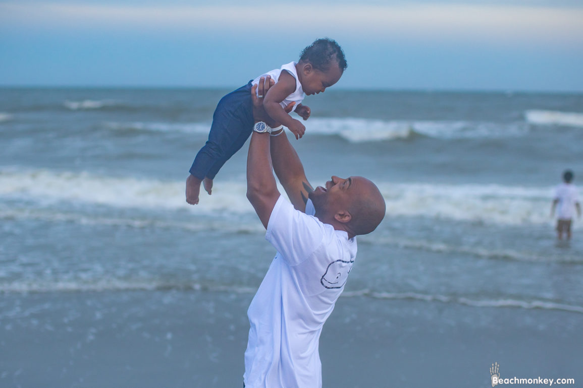 Family photo shoot in Myrtle Beach with Kristine's family