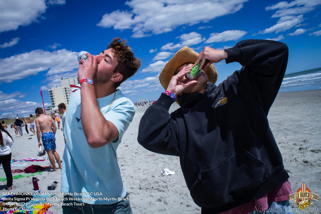 Delta Sigma Pi Virginia tech fraternity Beach Weekend