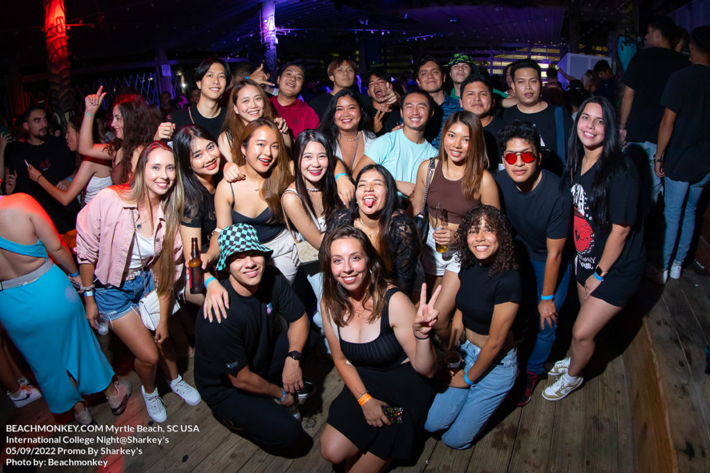 Nightlife photography at international night at sharkeys