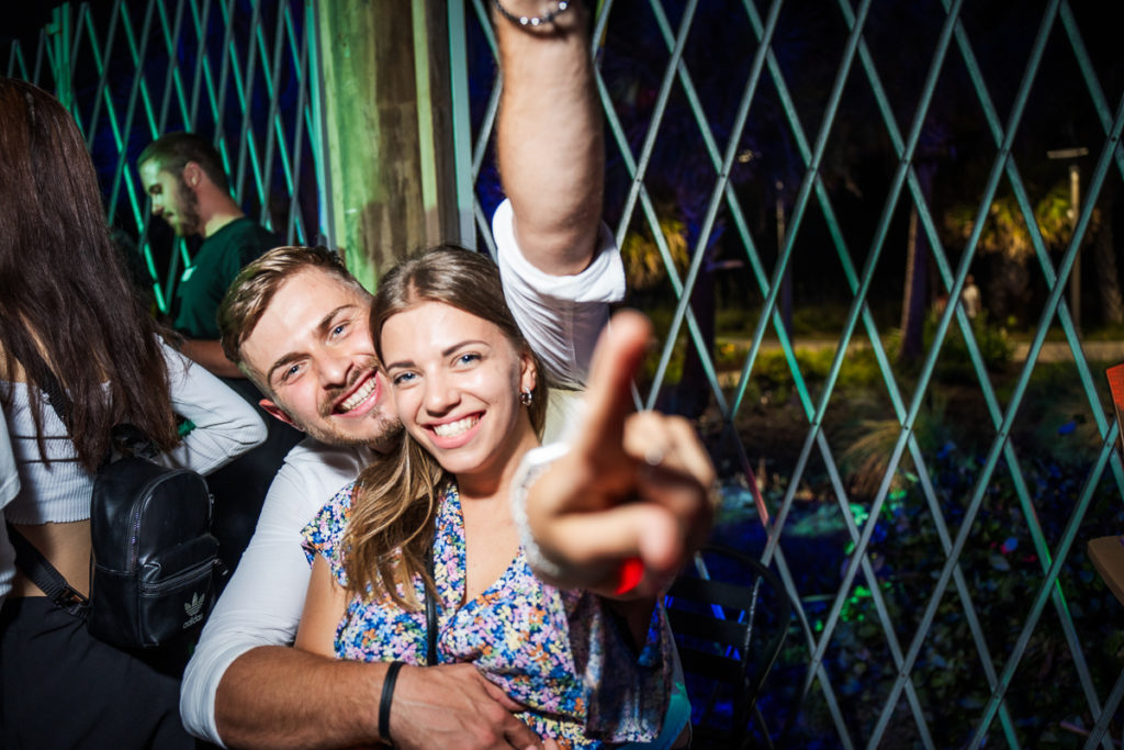 Nightlife photography at international night at sharkeys